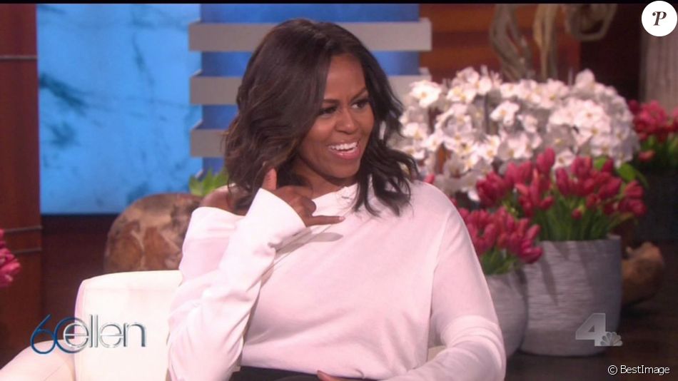 Michelle Obama invitée de l'émission de Ellen DeGeneres The Ellen show ...
