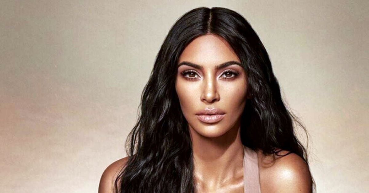 Kim Kardashian pose pour la campagne de sa marque de cosmétiques KKW Beauty, le 29 juillet 2018 ...