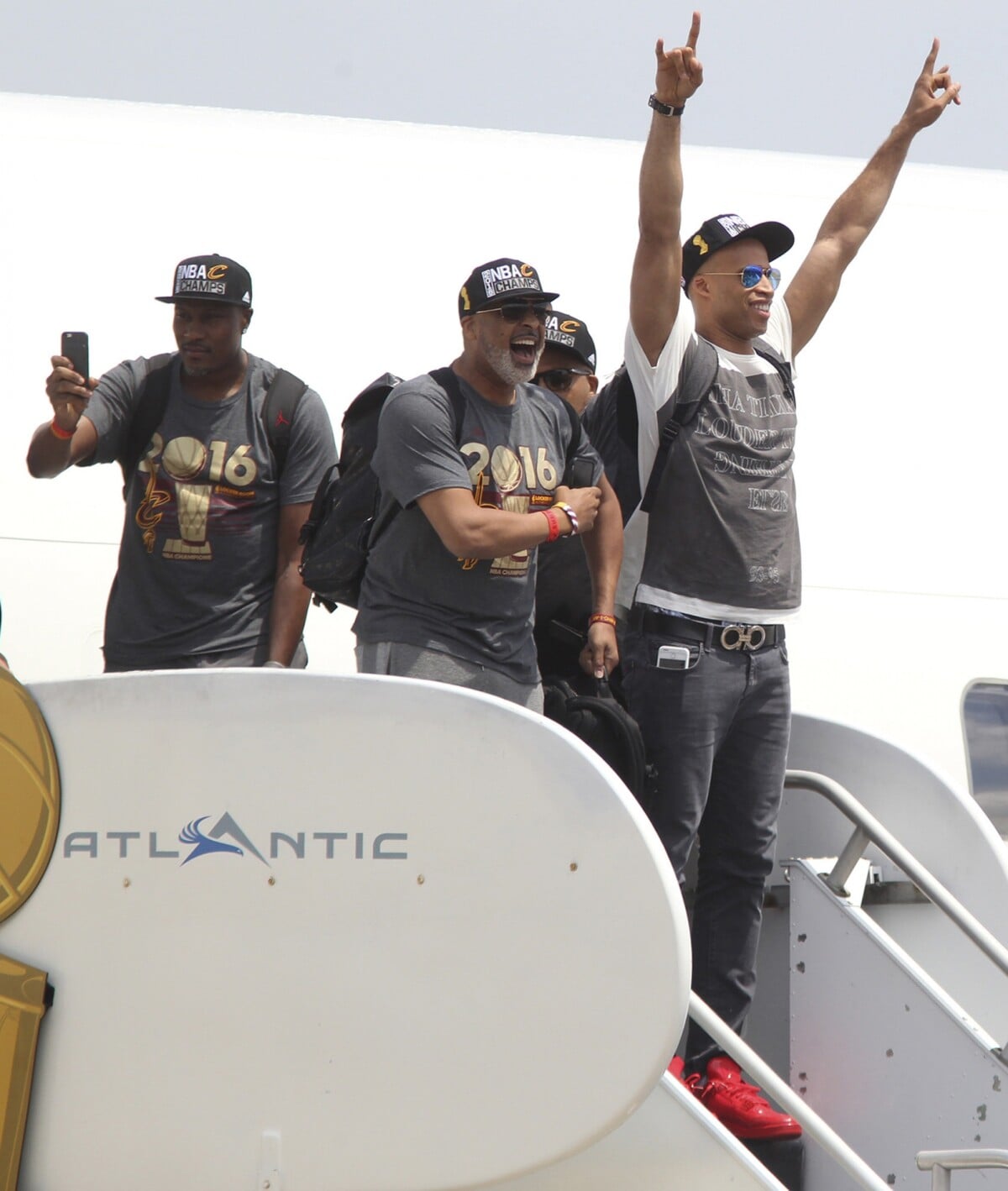 Photo : Richard Jefferson et les Cleveland Cavaliers le 20 juin 2016 ...