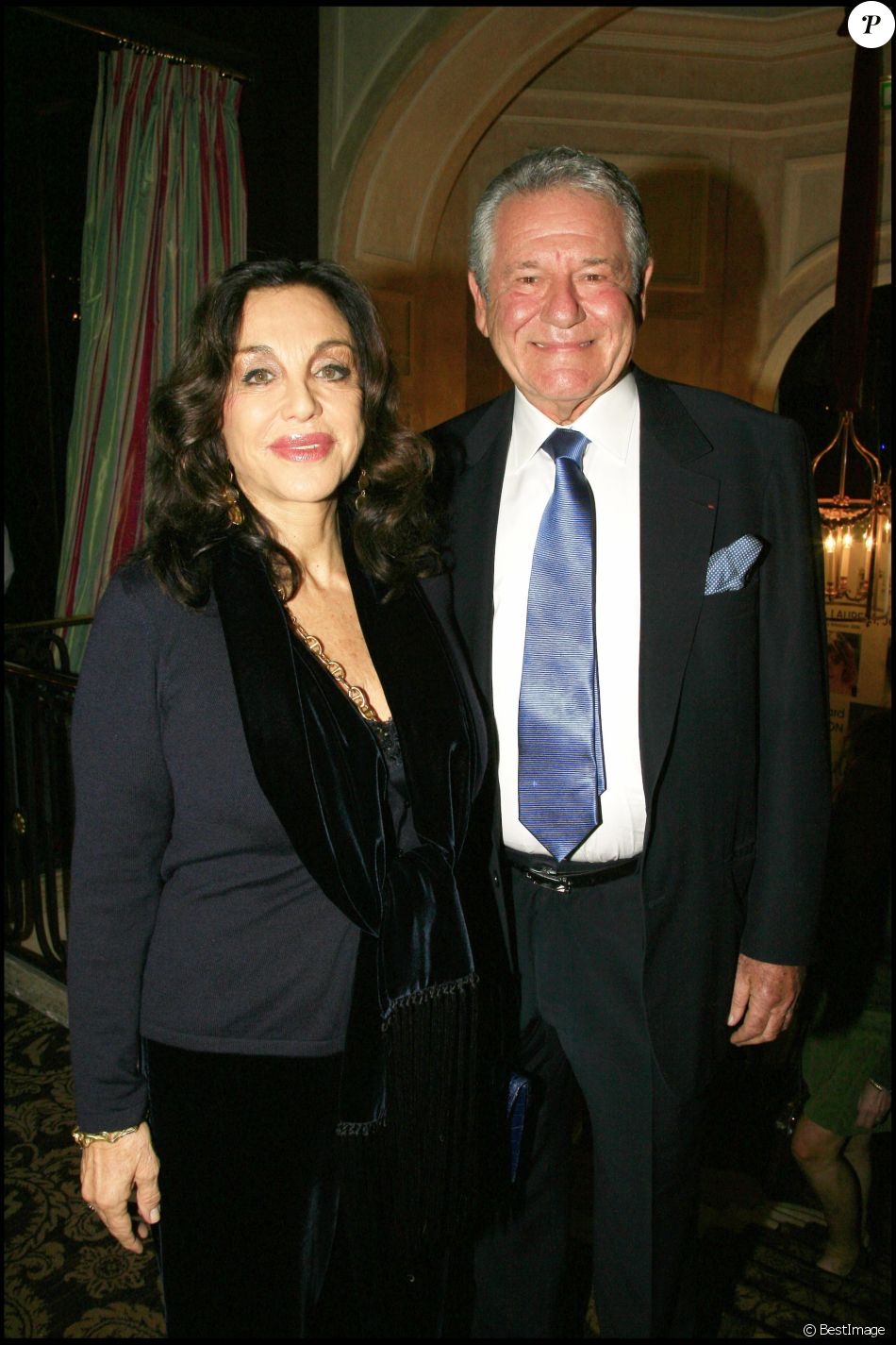 Albina du Boisrouvray et Raymond Danon - Remise du prix Jen Gabin Romy ...
