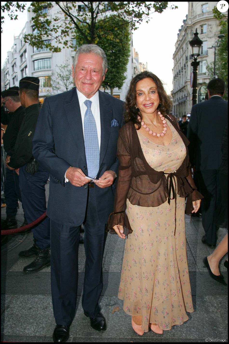 Raymond Danon et Albina du Boisrouvray - Soirée de gala au profit de la ...