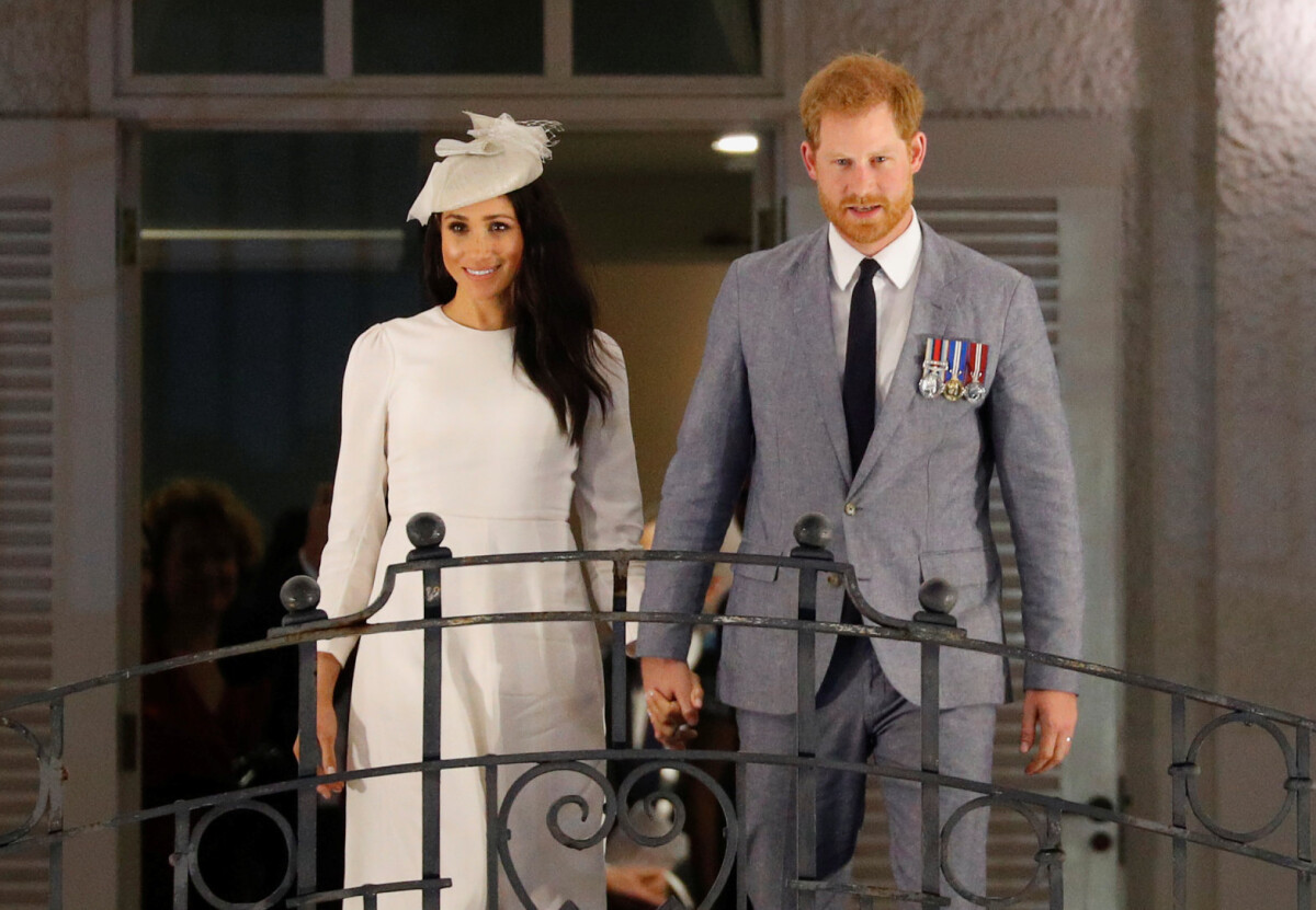 Photo : Le prince Harry, duc de Sussex et sa femme Meghan Markle ...