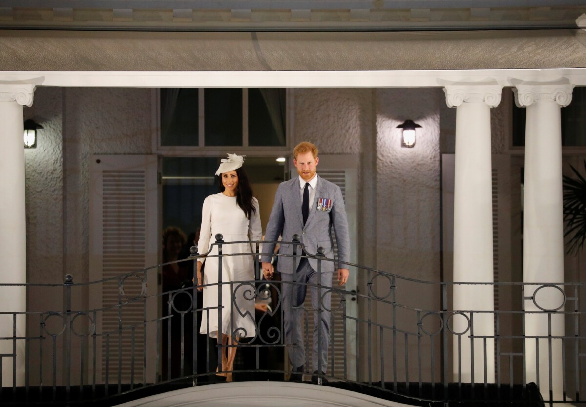 Photo : Le prince Harry, duc de Sussex et sa femme Meghan Markle ...