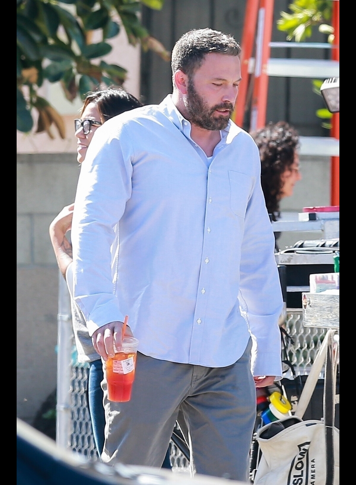 Photo : Ben Affleck sur le tournage du film Torrance à San Pedro, le 25 ...