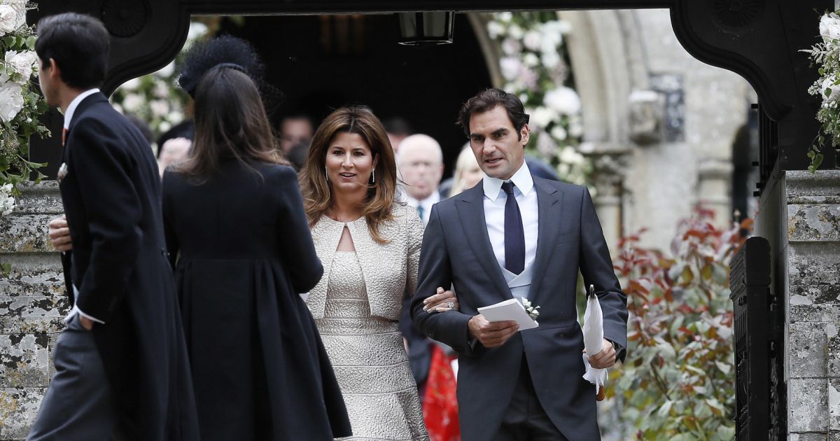 Roger Federer et sa femme Miroslava (Mirka) Vavrinec - Mariage de P ...