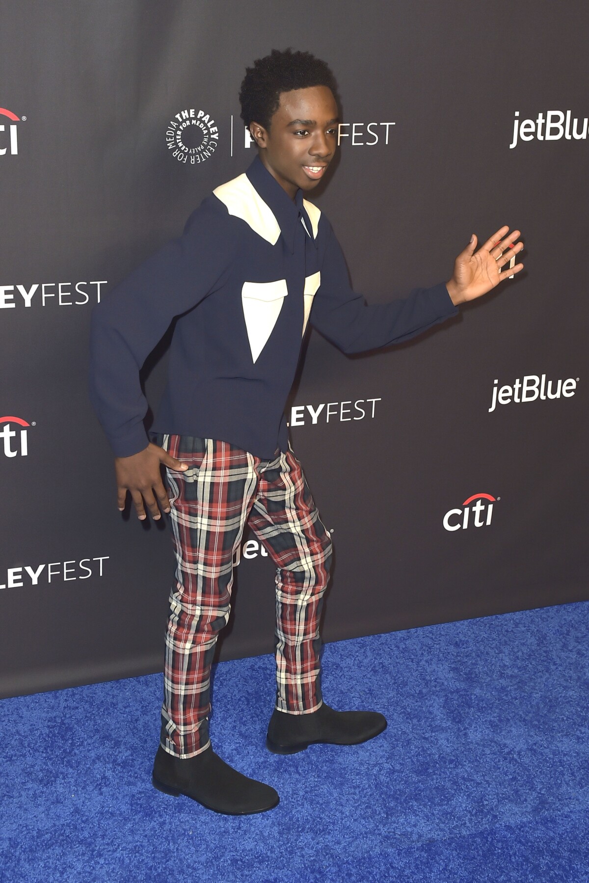 Photo : Caleb McLaughlin - Projection de la série "Stranger Things ...