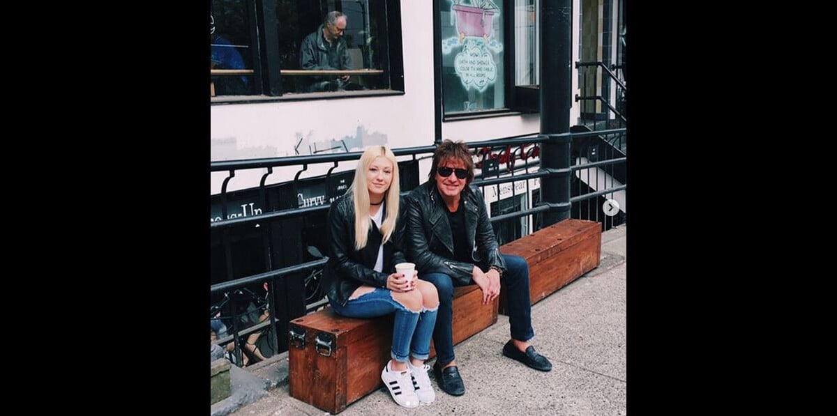 Photo : Ava Sambora et son père Richie Sambora. Juillet 2018. - Purepeople