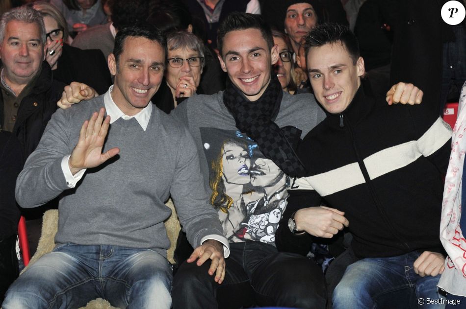 Daniel Ducruet et ses fils Michaël et Louis au festival de cirque New ...