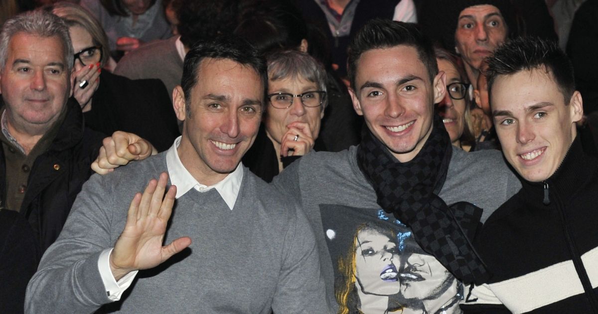 Daniel Ducruet et ses fils Michaël et Louis au festival de cirque New ...