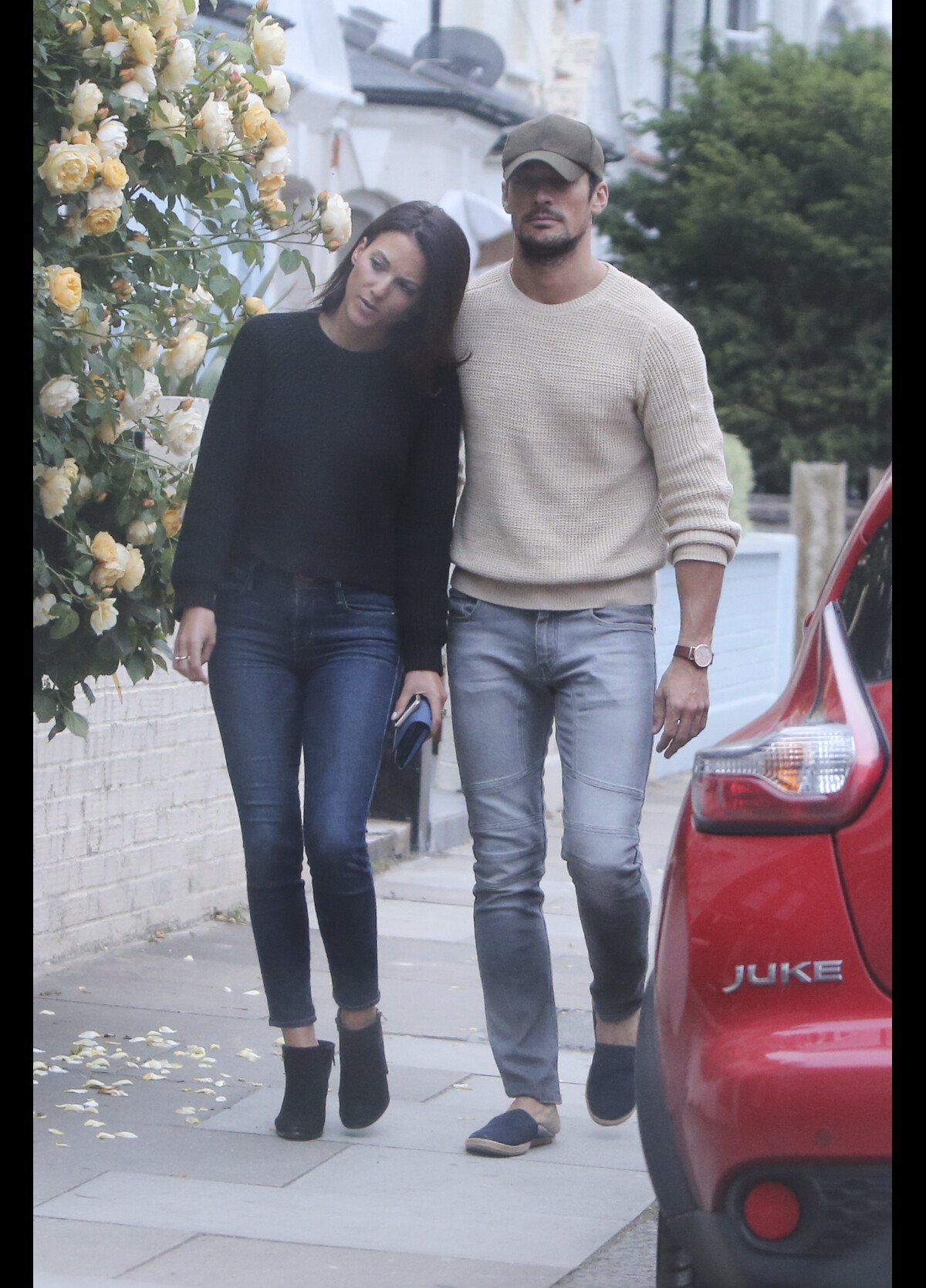 Photo : Exclusif - David Gandy et sa compagne Stephanie Mendoros se ...