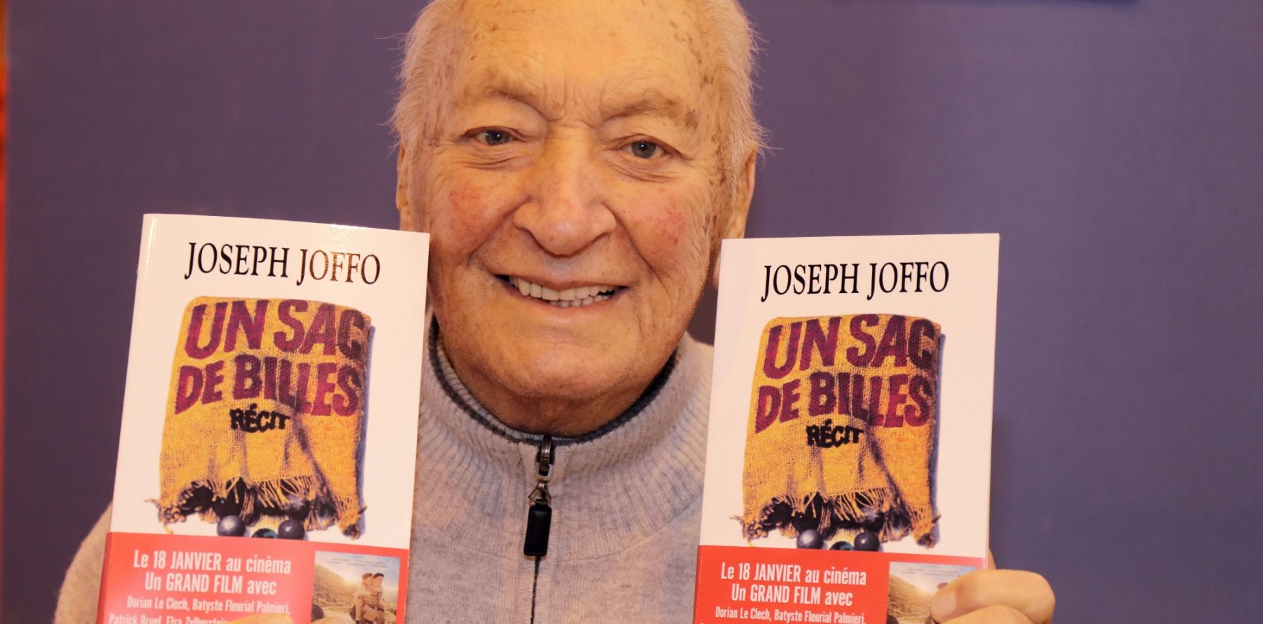 Mort de Joseph Joffo, l'auteur du roman autobiographique "Un sac de ...