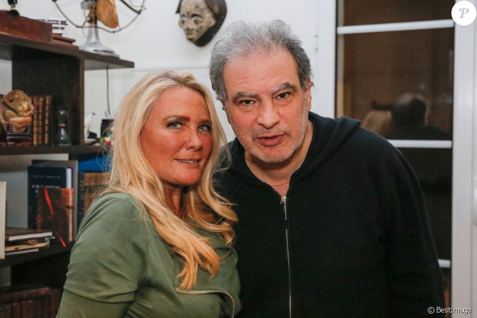 Frédérique Ruggieri, Raphaël Mezrahi lors du pré lancement de Five ...