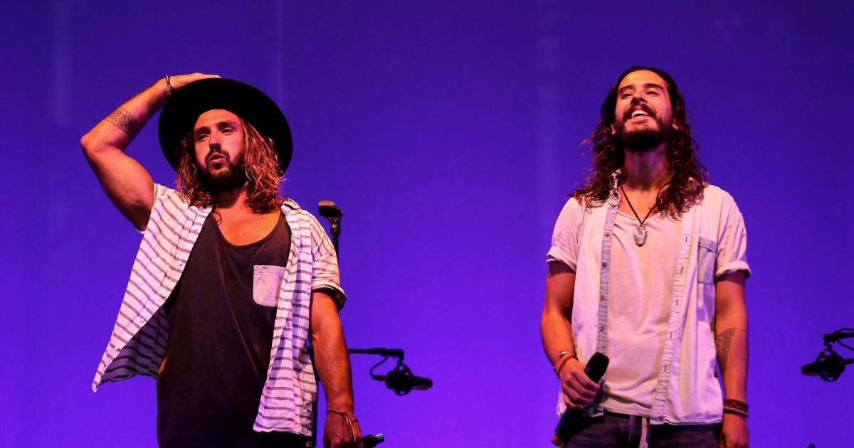 Concert d'adieu du groupe Frero Delavega (Jeremy Frerot et Florian ...