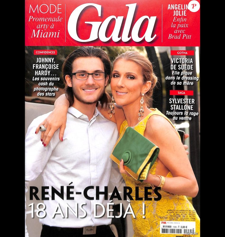 Couverture du magazine Gala - Numéro du 10 janvier 2019. - Purepeople