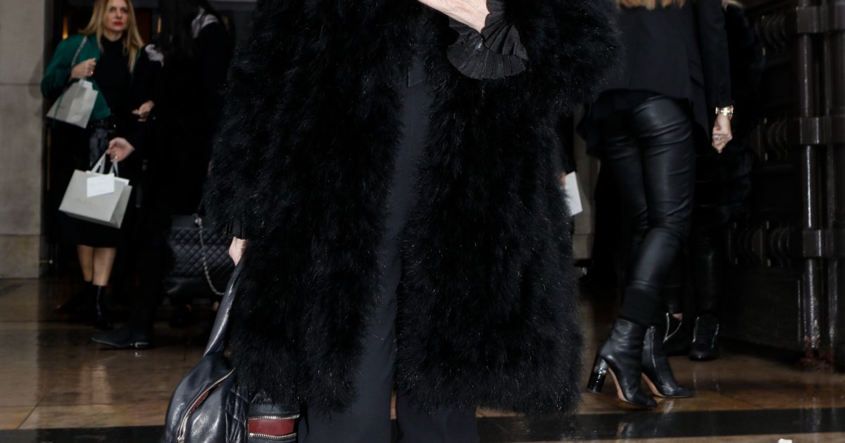 Chantal Thomass - Arrivées au défilé de mode Haute-Couture printemps ...