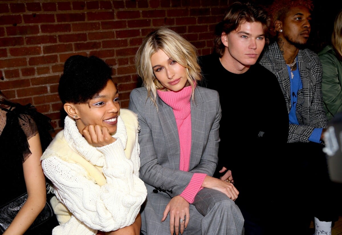 Photo : Hailey Baldwin Bieber, Jordan Barrett et Nick Young - Les ...