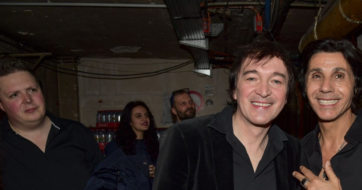 Exclusif - Le chanteur Cali (Bruno Caliciuri) et Jean-Luc Lahaye lors ...
