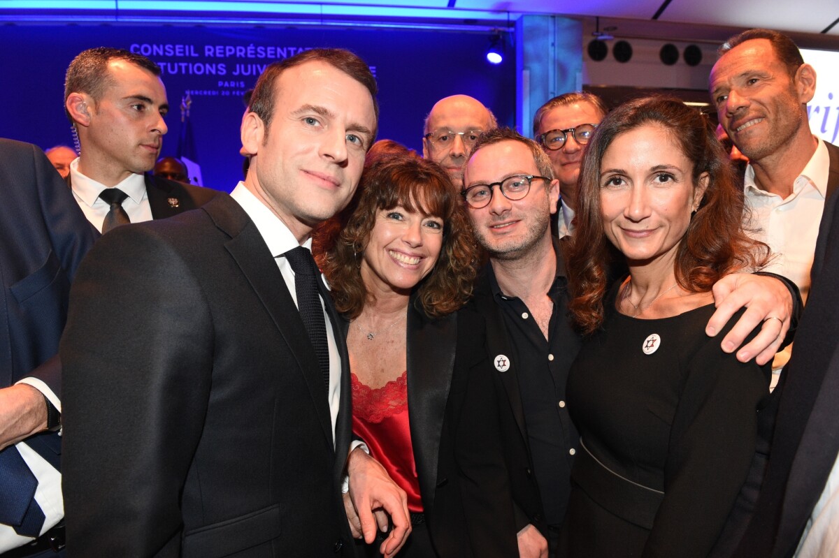 Photo : Le président de la République française Emmanuel Macron ...