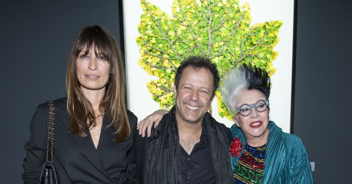 Caroline de Maigret, Vik Muniz et Orlan - Vernissage de l'exposition ...