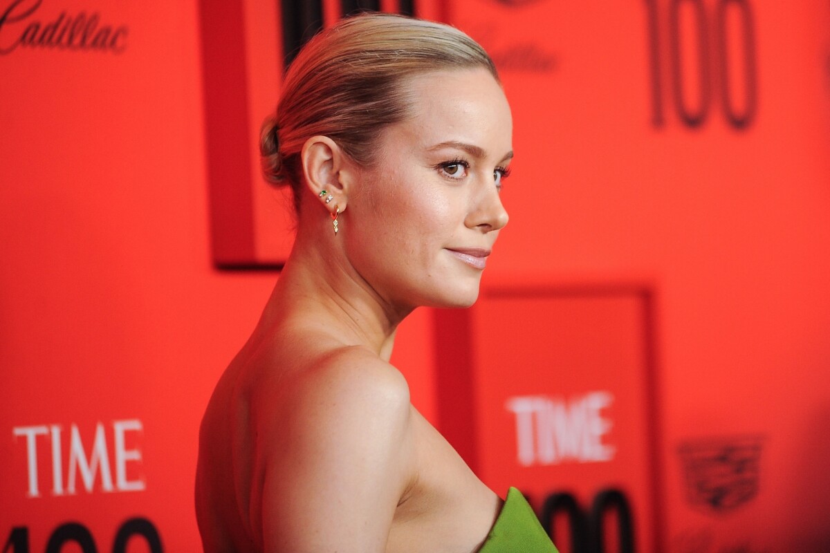 Photo : Brie Larson - People au photocall du "Time 100 Gala 2019" à New ...