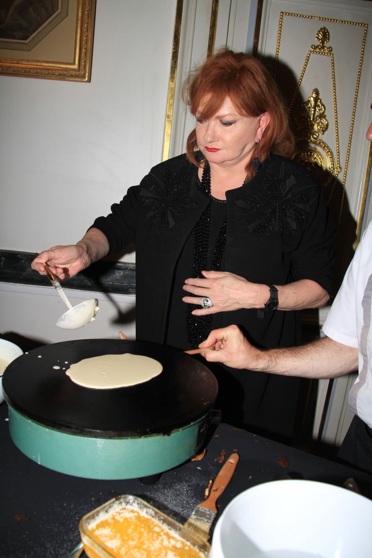 Photo : Exclusif - Catherine Jacob - Dîner privé chez Pierre-Jean ...