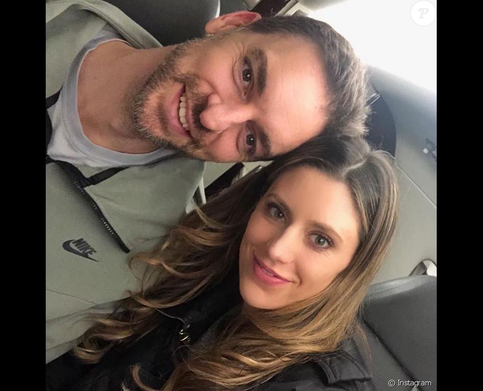 Pau Gasol et Cat McDonnell (photo Instagram de Pau pour la Saint ...