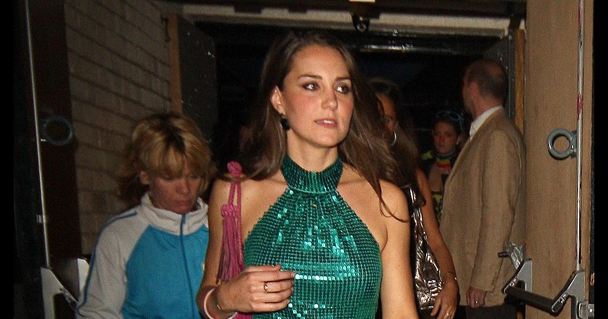Kate Middleton en soirée roller disco à Londres en 2008. - Purepeople