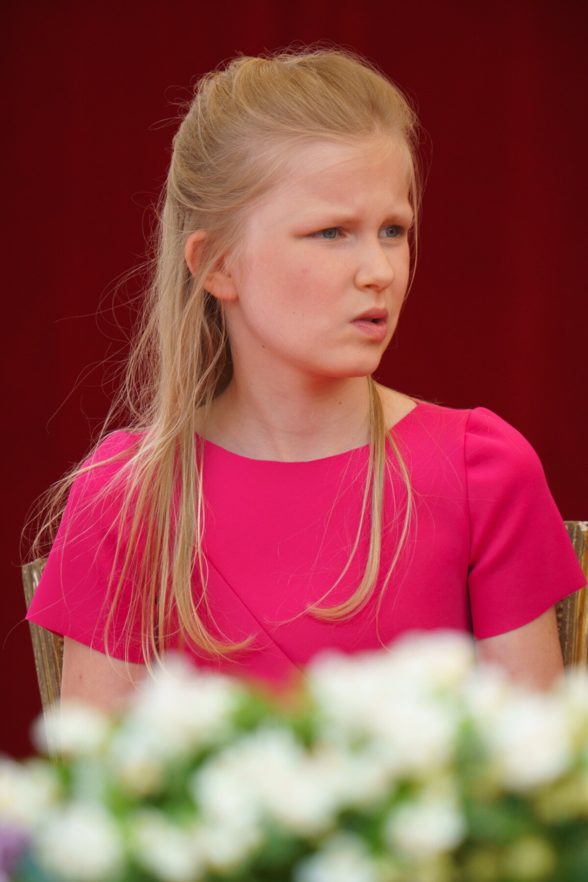 Photo : La princesse Eléonore de Belgique - La famille royale assiste ...