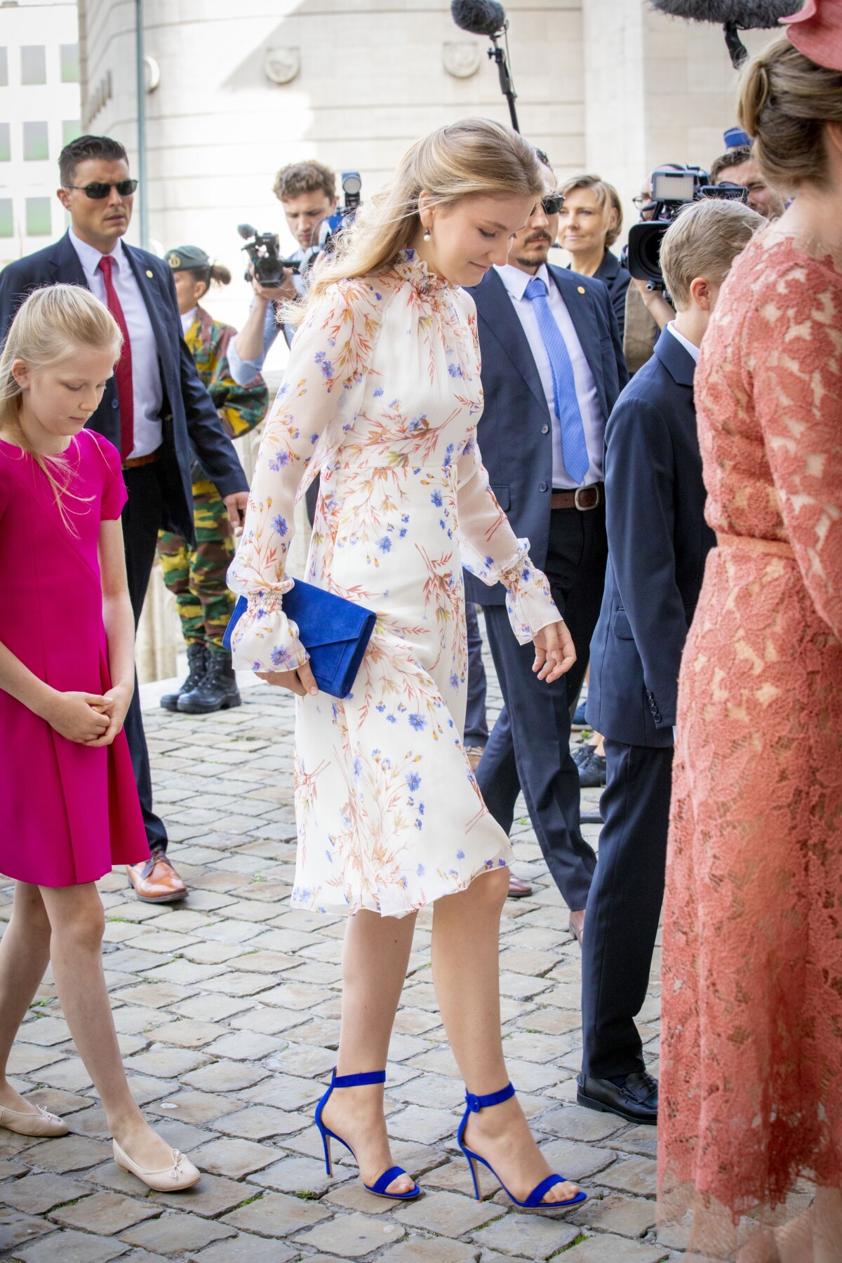 Photo : Le roi Philippe de Belgique, sa femme la reine Mathilde de ...