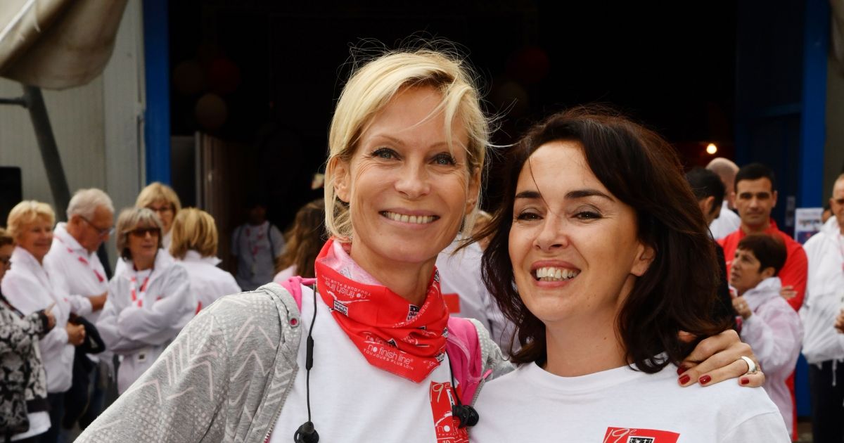 Rebecca Hampton et Stéphanie Paréja, les deux actrices de la série Plus ...