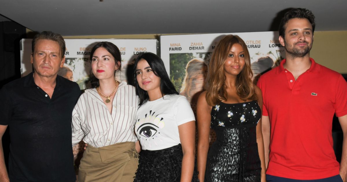 Benoît Magimel, Rebecca Zlotowski, Mina Farid, Zahia Dehar et Henri ...