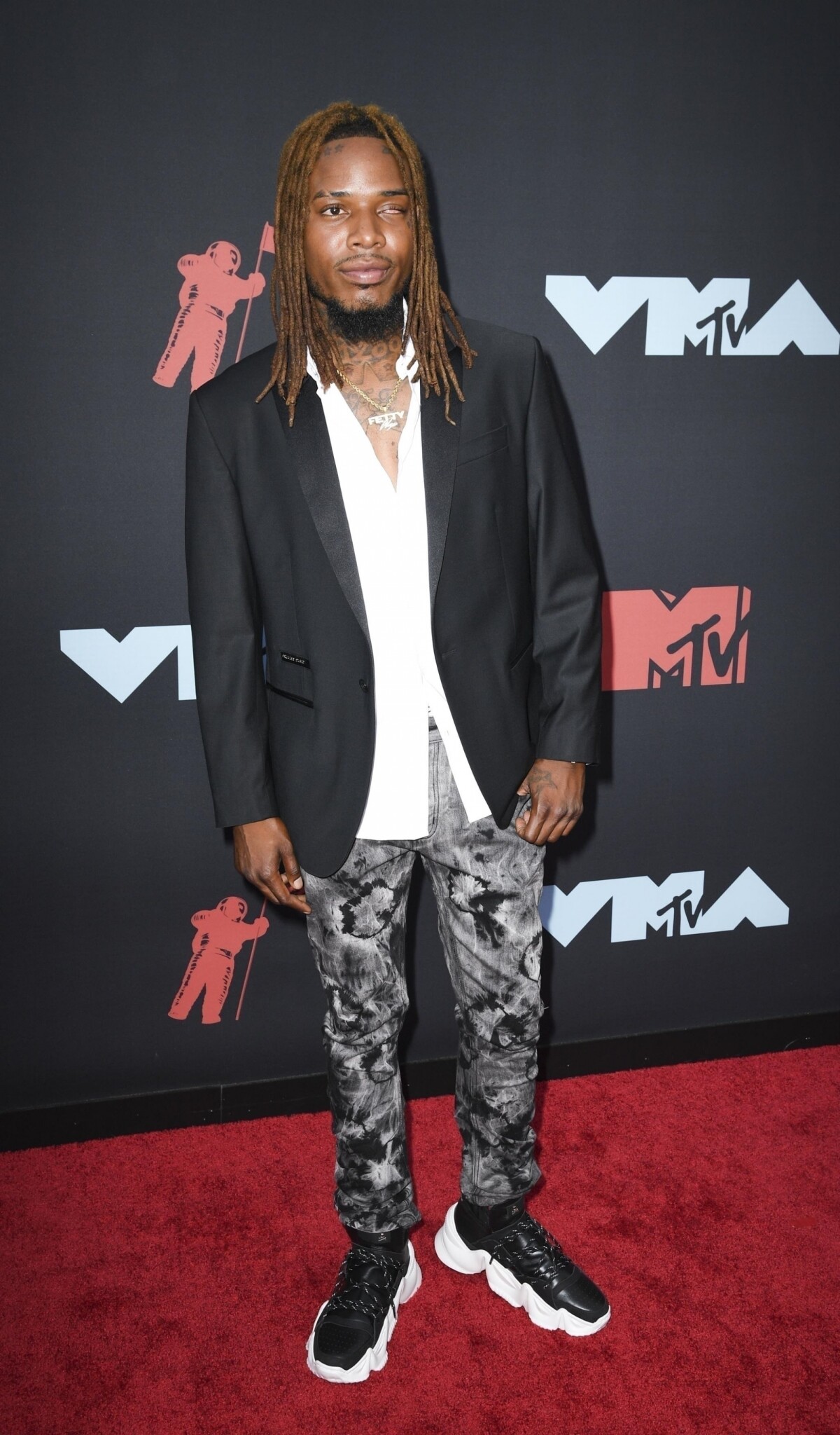Photo : Fetty Wap - Photocall de la cérémonie des MTV Video Music ...