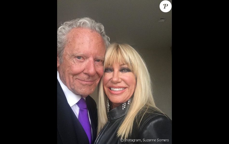 Suzanne Somers et son époux Alan Hamel sur Instagram. Le 28 mars 2018 ...
