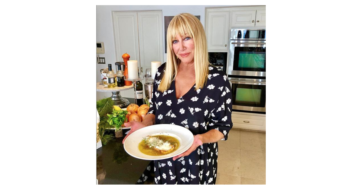 Suzanne Somers sur Instagram. Le 15 avril 2019. - Purepeople