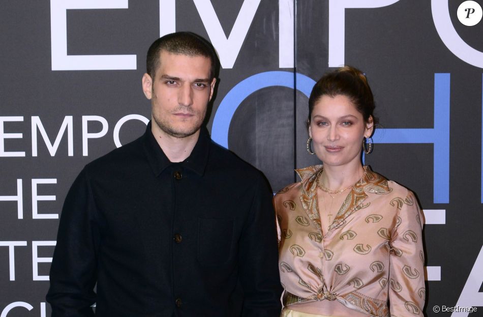 Louis Garrel et sa femme Laetitia Casta - Emission Che Tempo Che Fa à ...