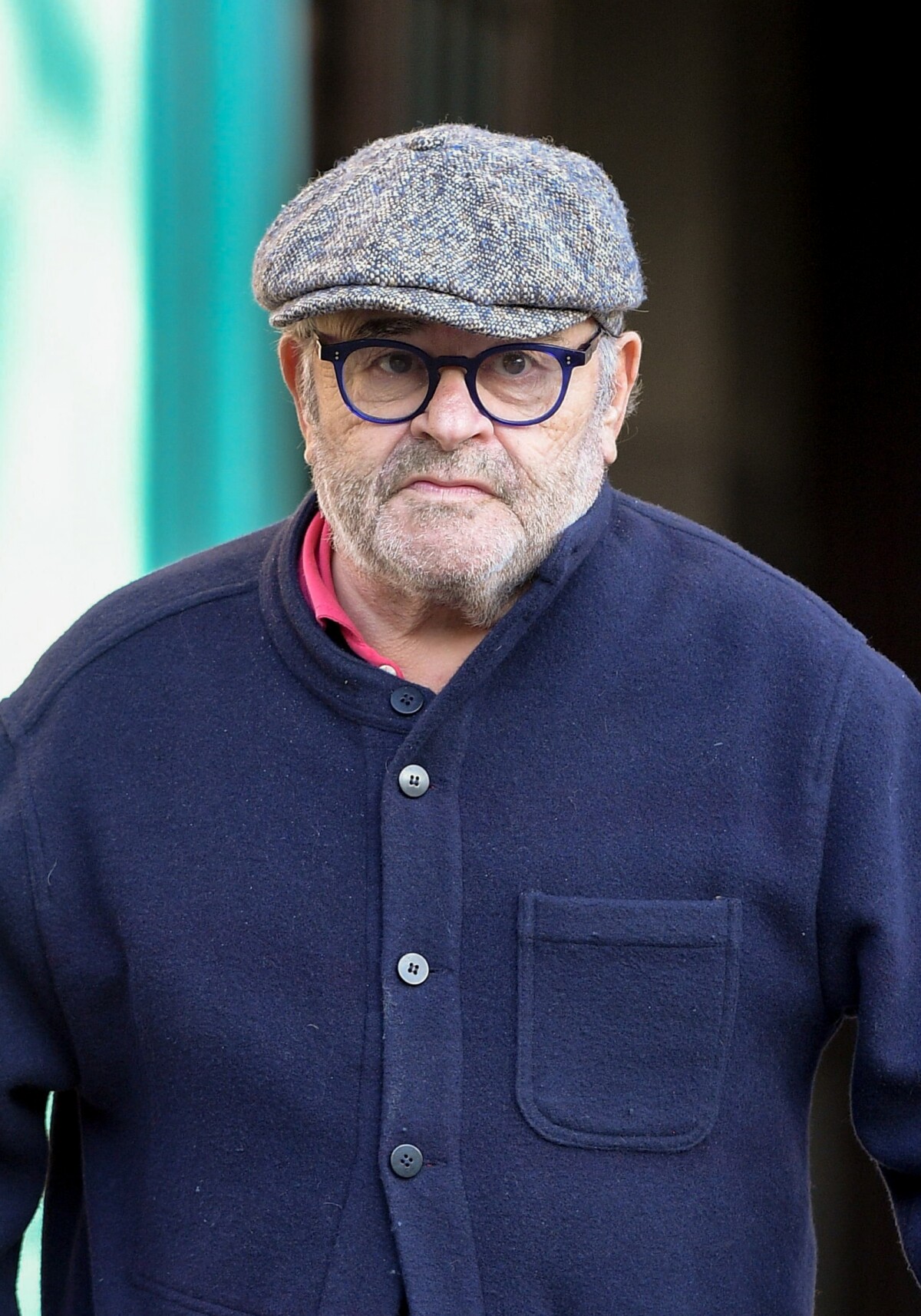 Photo : Jean Benguigui - Sorties des obsèques de Marie Laforêt en l ...