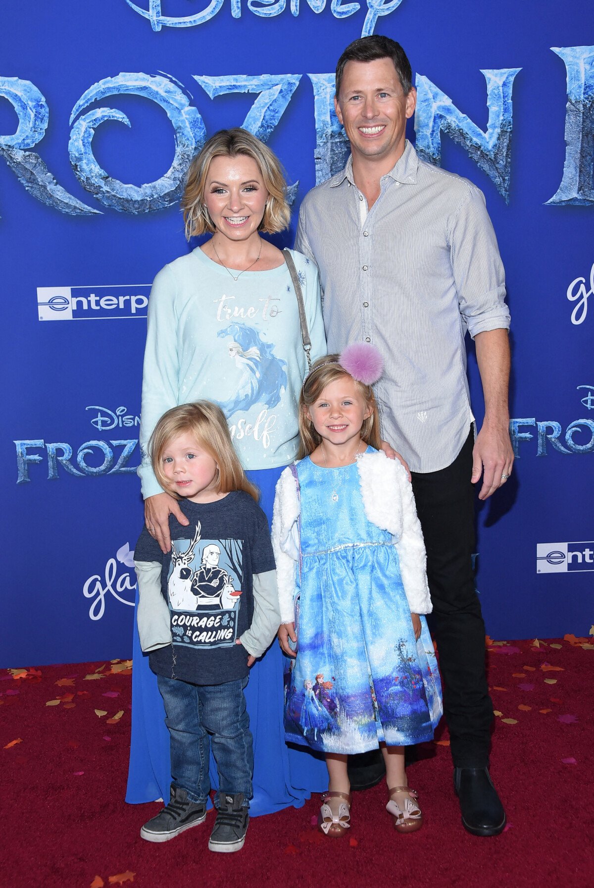 Photo : Beverley Mitchell, Michael Cameron et leurs enfants, Hutton et ...