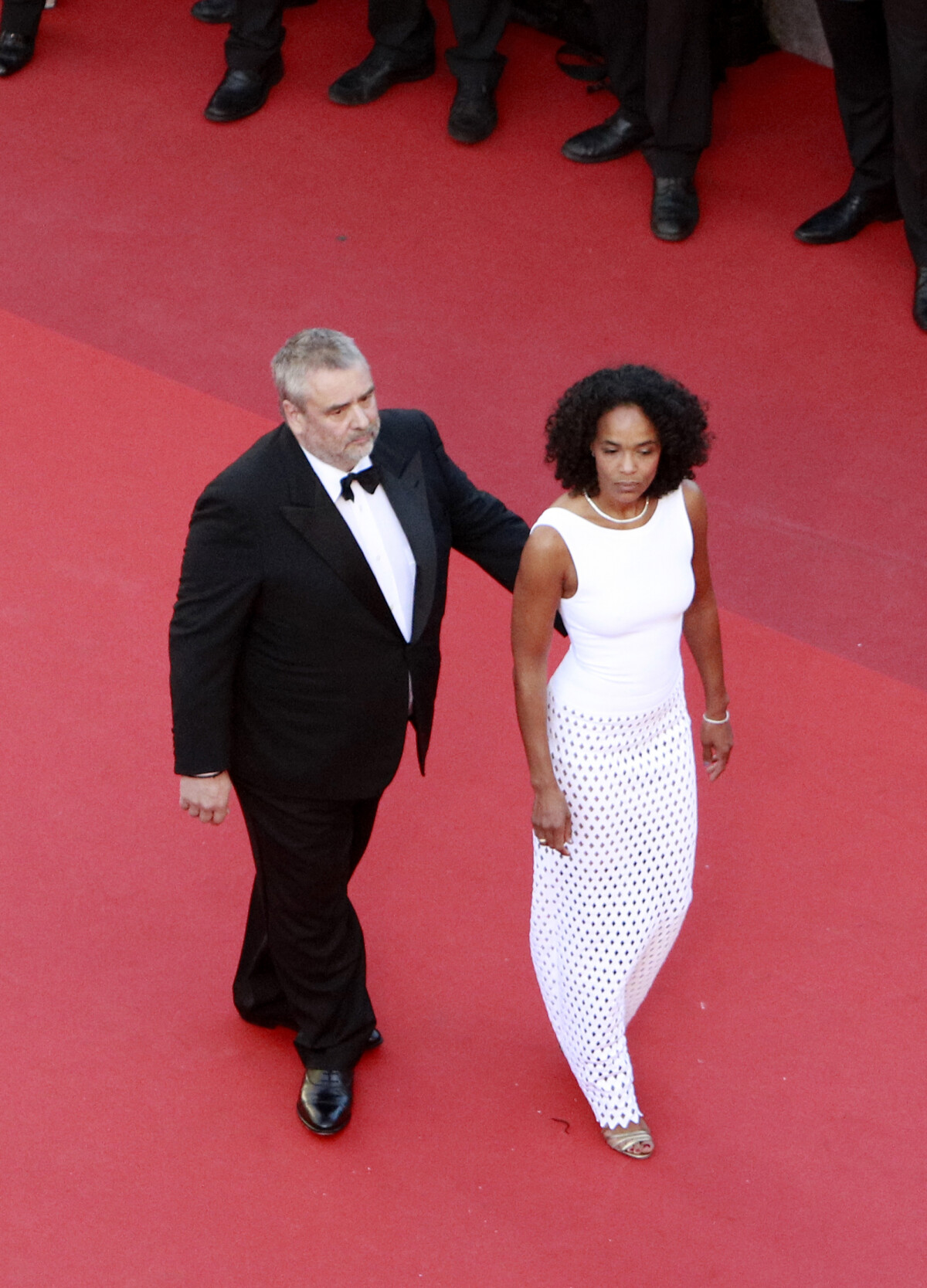Photo : Luc Besson et sa femme Virginie Silla - Montée des marches du ...