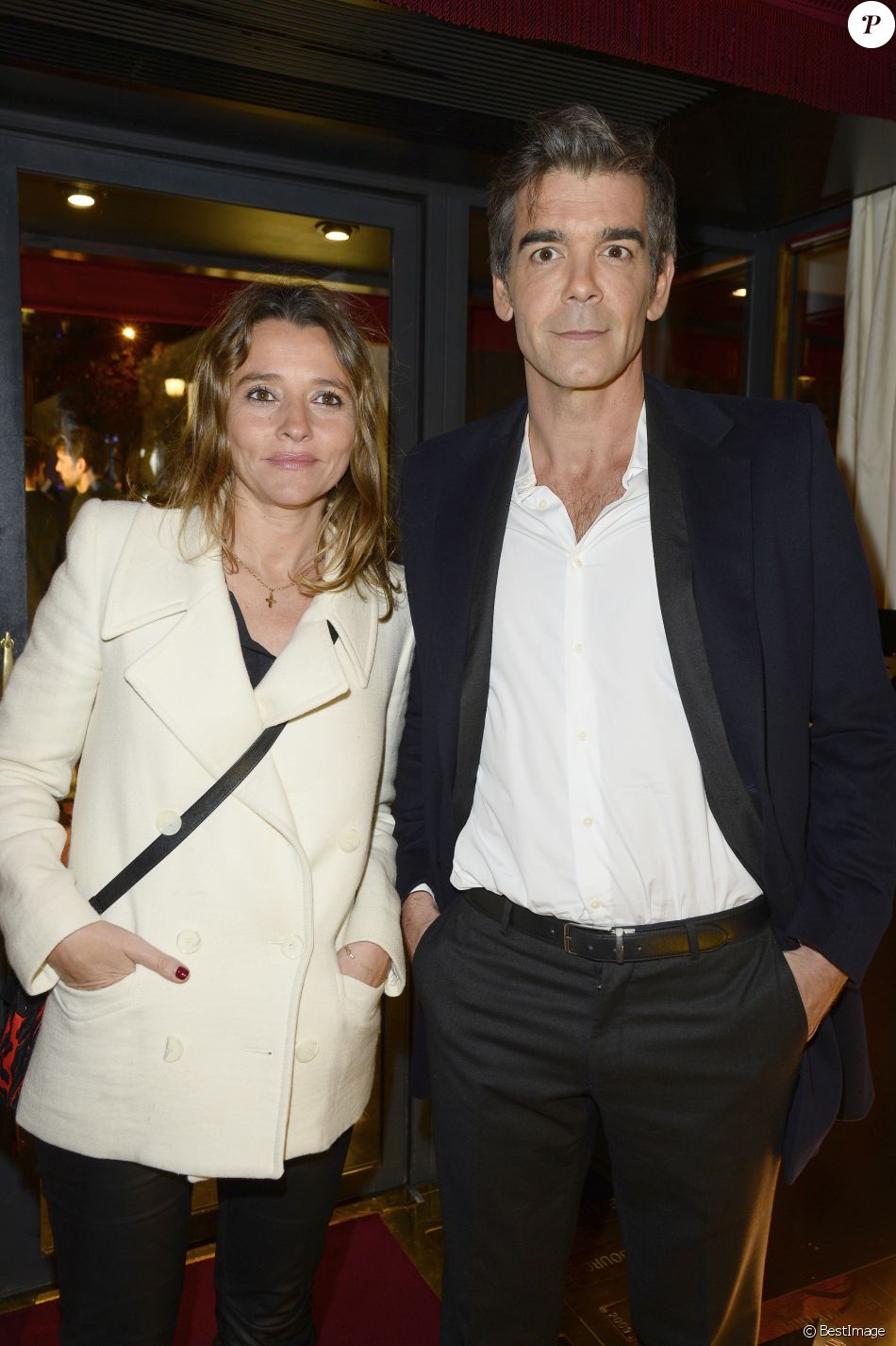 Xavier de Moulins et sa femme Anais Bouton (directrice des programmes ...