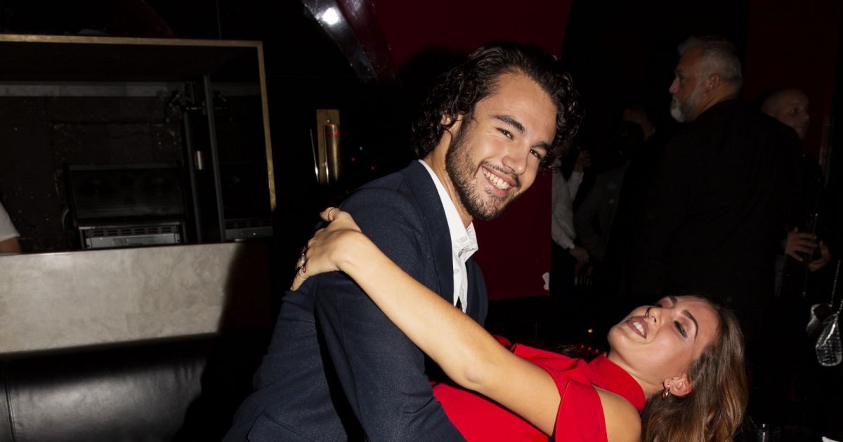 Anthony Colette (directeur artistique de la vodka Touché) et Anaïs ...