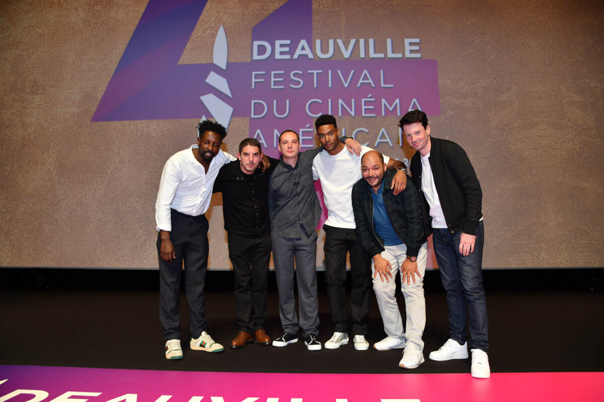 Photo : Exclusif - Ladj Ly, Damien Bonnard, Alexis Manenti, Djebril ...