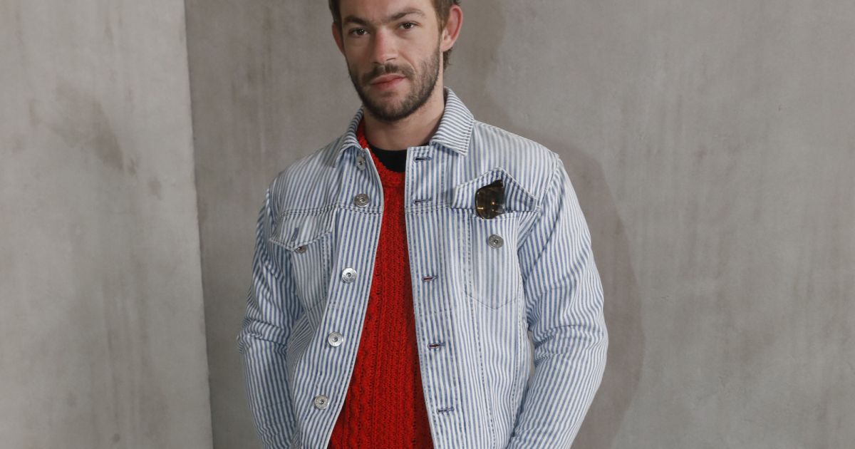 Félix Maritaud au défilé Lanvin, collection homme automne-hiver 2020 ...