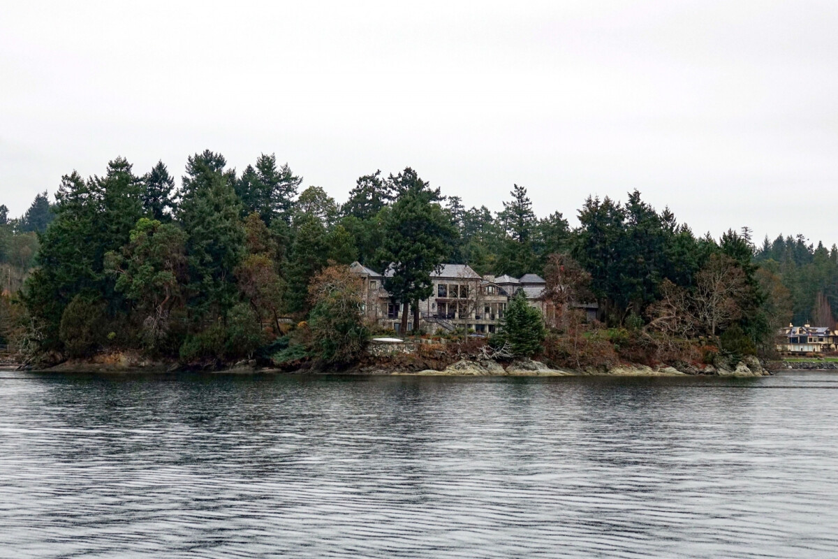 Photo : Exclusif - Le manoir au bord de l'eau à North Saanich sur l'île ...