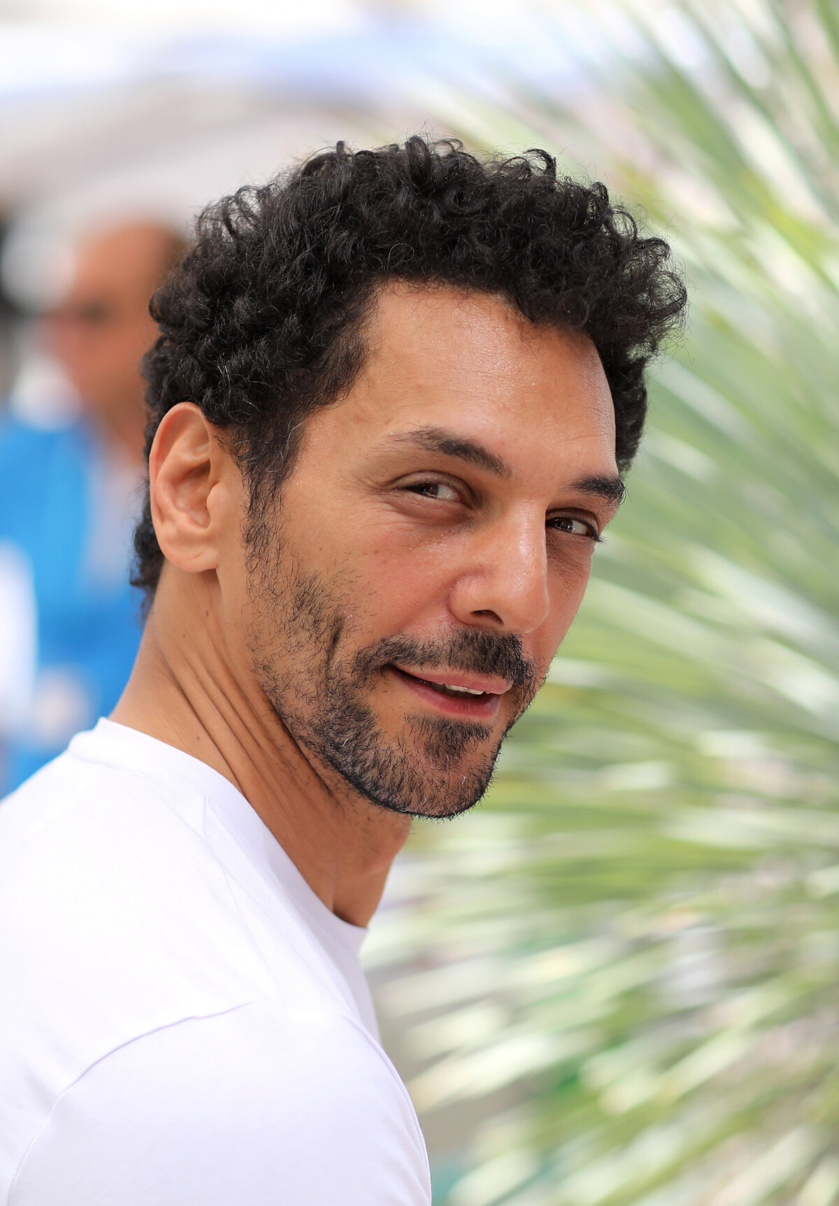 Photo : Tomer Sisley au village lors des internationaux de tennis de ...