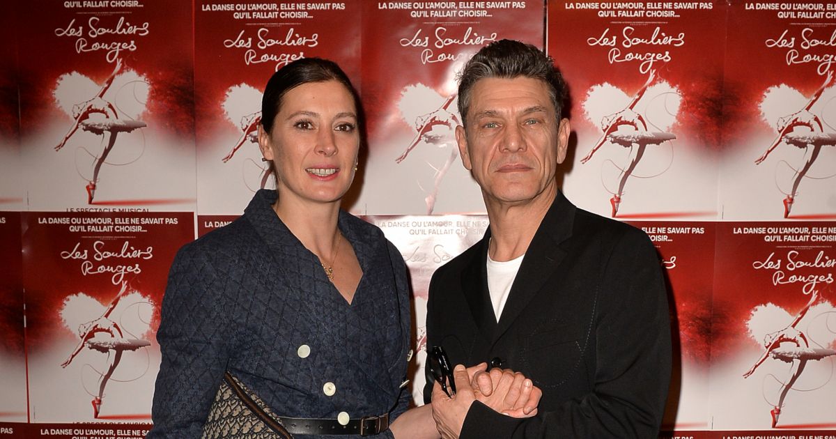 Marie-Agnès Gillot et Marc Lavoine au photocall de la générale de ...