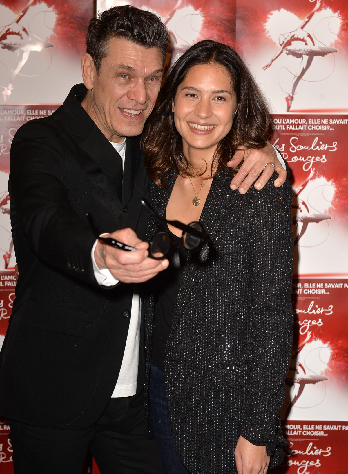 Photo : Marc Lavoine et sa compagne Line Papin au photocall de la ...