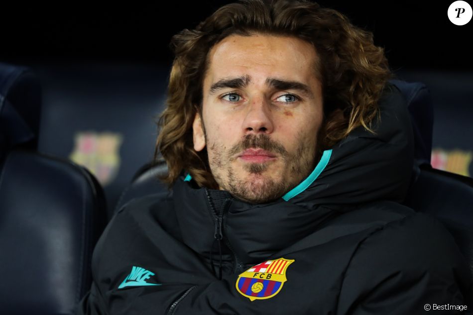 Antoine Griezmann marque le but de la victoire lors du match FC ...