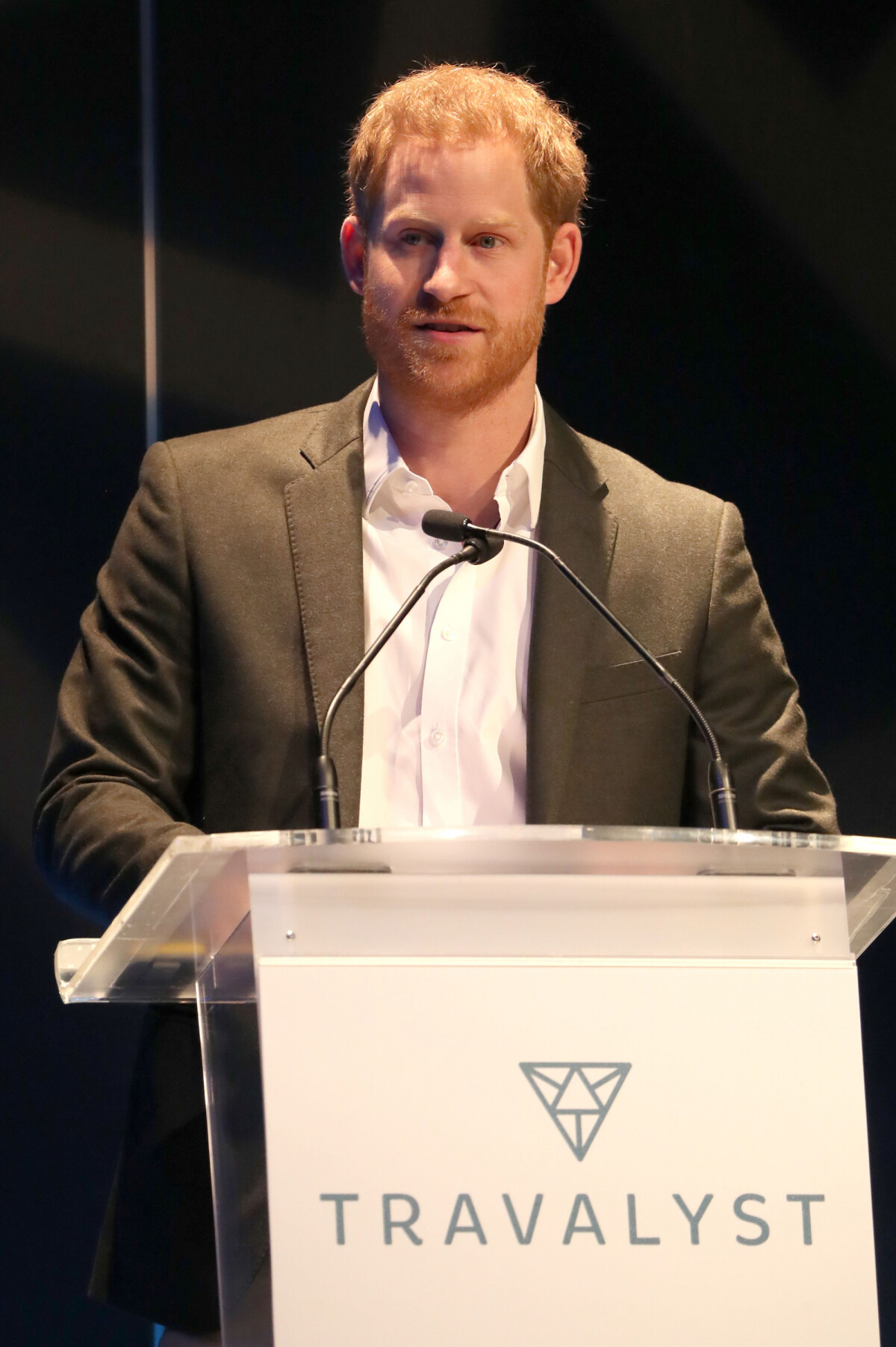 Photo : Le prince Harry, duc de Sussex, lors d'un sommet sur le ...