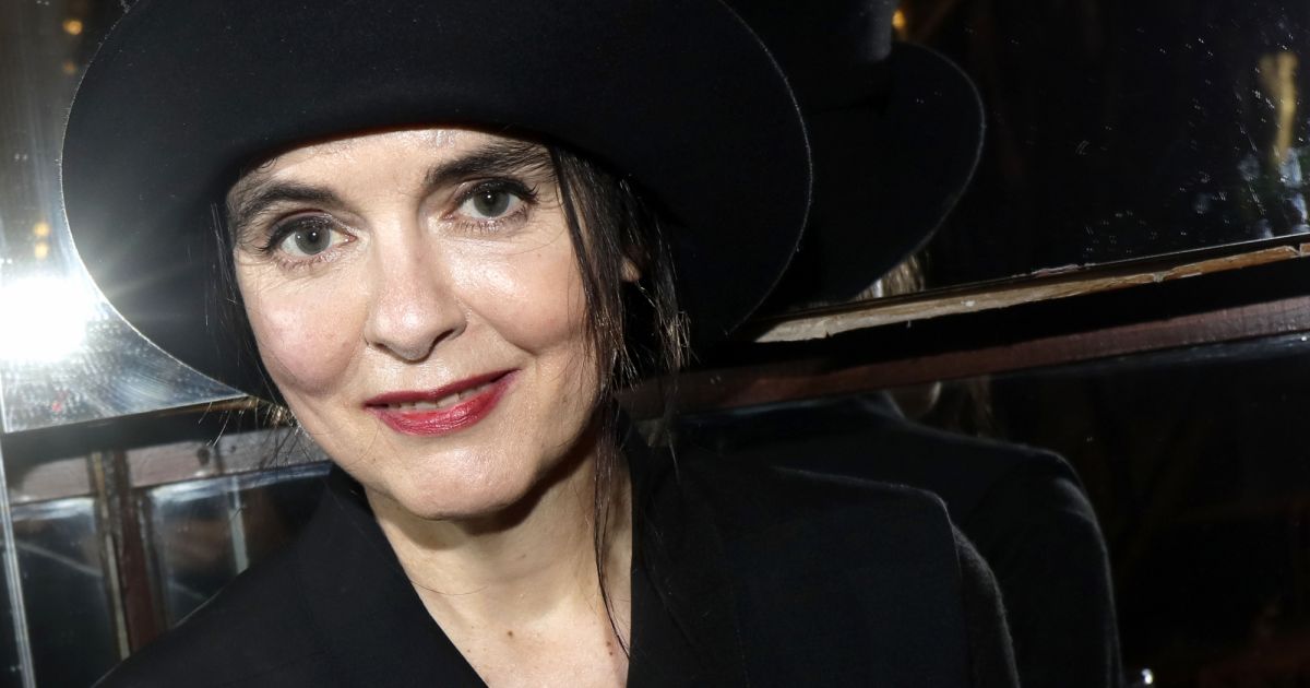 Portrait de Amélie Nothomb le 11 avril 2018. © Cédric Perrin ...