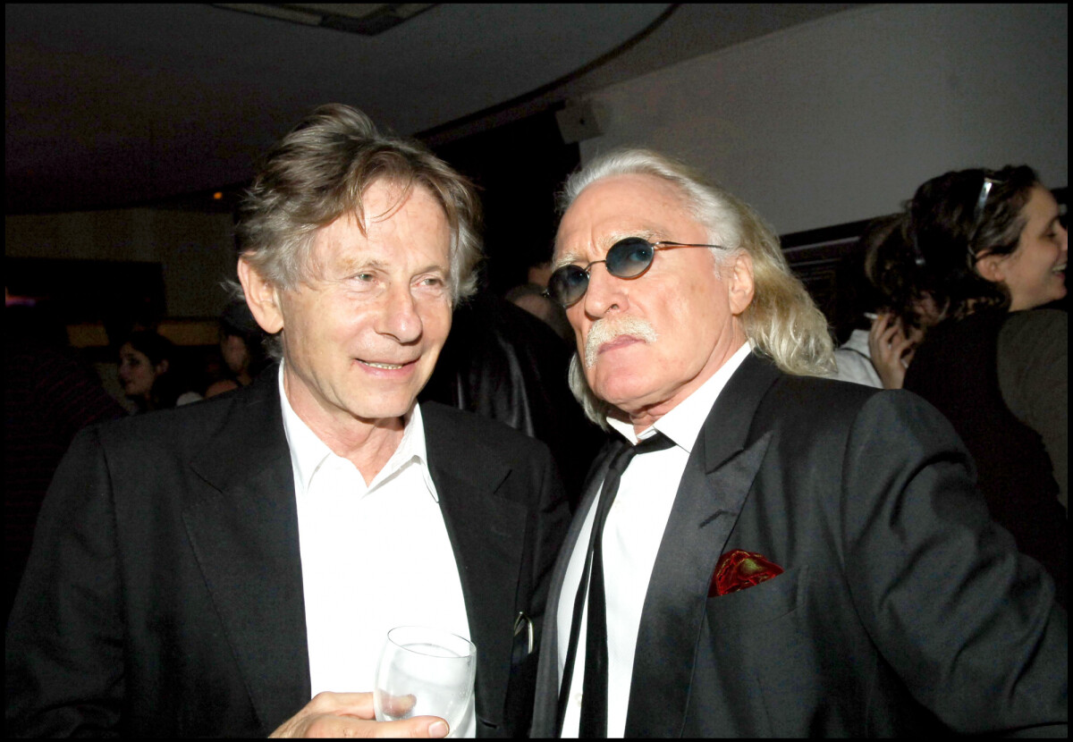 Photo : Christophe et Roman Polanski en 2005 à Paris. - Purepeople